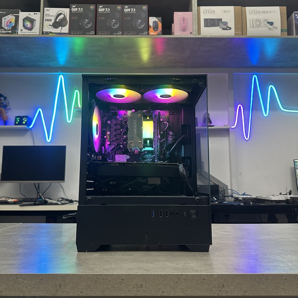 PC Cũ Thanh Lý Core i5 12400F |Ram 16GB |SSD 256GB |VGA GTX 1060 3G bảo Hành Tháng 3-2028 giá rẻ